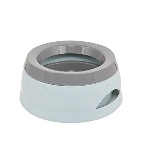 FUUIE Bowls for Food and Water Splash-Proof Pet Bowl Dog Water Bottle for Vehicle Use Portable Drinking Bowls Feeding Water Dispenser Pet Dog Accessories (Color : Blue)