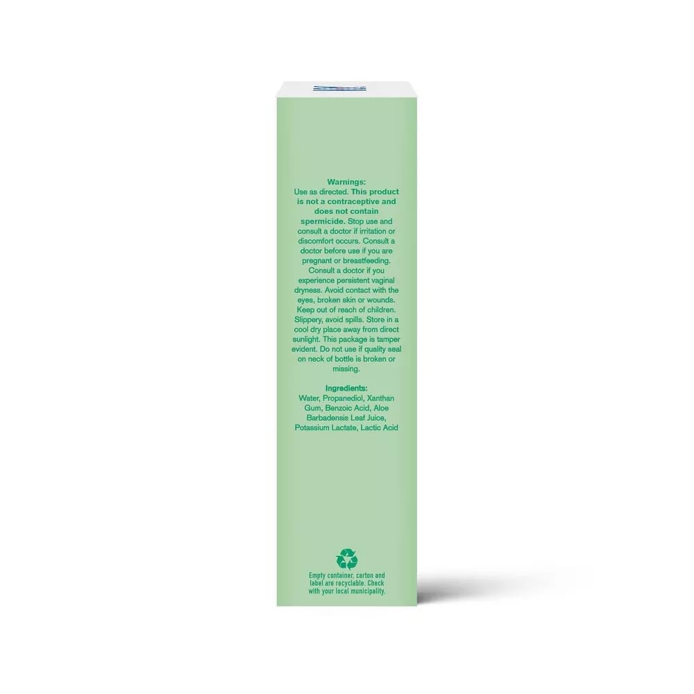 K-Y Natural Feeling Lube with Aloe Vera, Personal Lubricant, Water-Based Formula, Safe to Use with Silicone Toys and Condoms, For Men, Women and Couples, 1.69 FL OZ