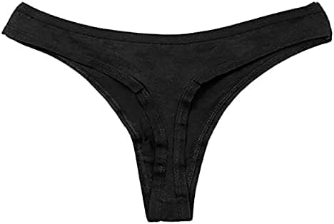 Daddy's Little Slut Funny Women Fetish Underwear Black High Rise Thong, Dirty Slut Undies (Large, Neon Pink)