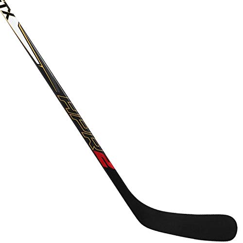 STX unisex adult X92 Ice Hockey Stick, Black/Red, Senior US