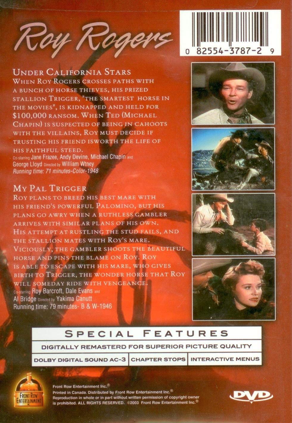 Roy Rogers in Under California Stars and My Pal Trigger (Digitally Remastered)