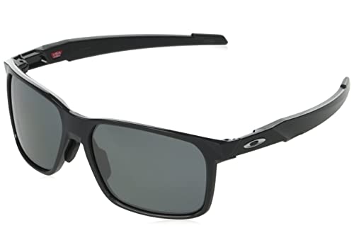 Oakley mens Oo9460 Portal X Sunglasses, Carbon/Prizm Black, 59 mm US