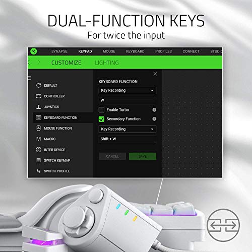 Razer Tartarus Pro Gaming Keypad: Analog-Optical Key Switches (Renewed)