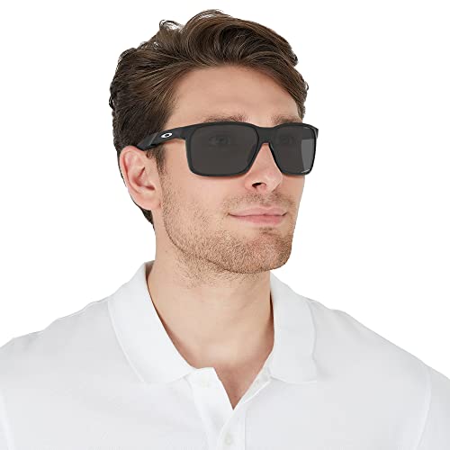 Oakley mens Oo9460 Portal X Sunglasses, Carbon/Prizm Black, 59 mm US