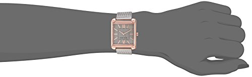 Nine West Women's Sunray Dial Mesh Bracelet Watch