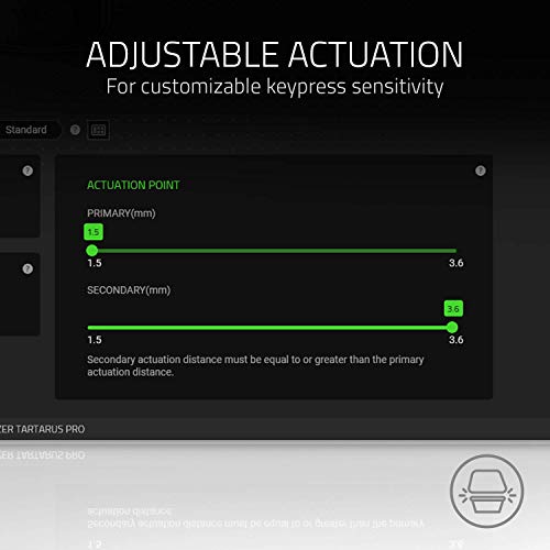 Razer Tartarus Pro Gaming Keypad: Analog-Optical Key Switches (Renewed)