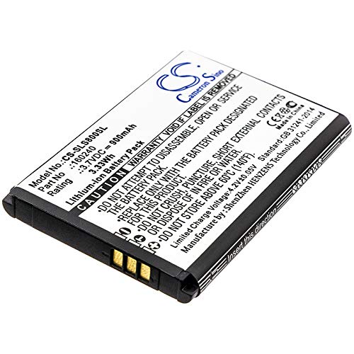 Cameron Sino 900mAh Battery for Steelseries H Wireless Gaming-Headset, Steelseries 160240, Steelseries Siberia 800