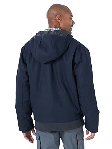 Wrangler Riggs Workwear Men's Tough Layers Canvas Work Jacket, Dark Navy, Medium
