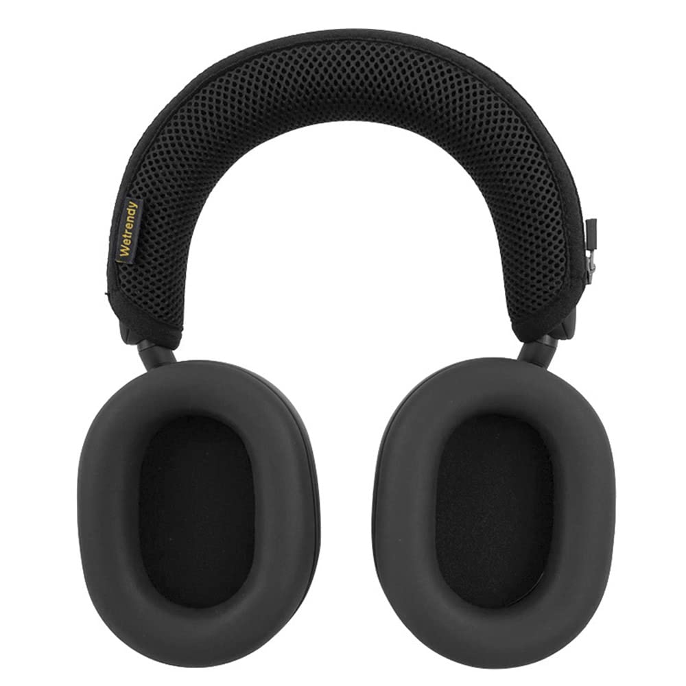 Headband Cover Pad for Sony WH-1000XM5 Headphone, Headset Headband Protector Cushion Replacement with Zipper (Black)