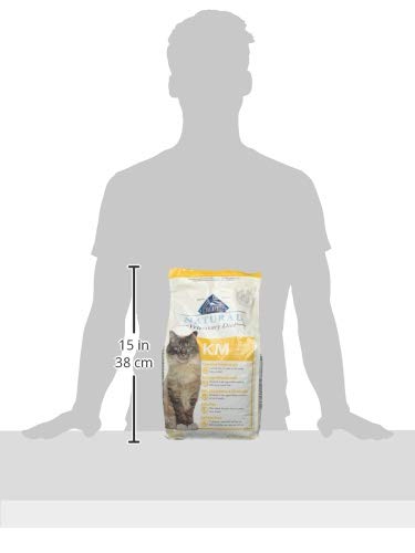 Blue Buffalo Natural Veterinary Diet K+M Kidney + Mobility Support Dry Cat Food, Chicken 7-lb bag