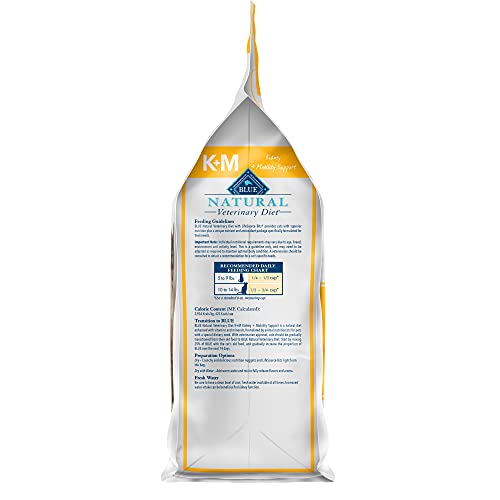 Blue Buffalo Natural Veterinary Diet K+M Kidney + Mobility Support Dry Cat Food, Chicken 7-lb bag