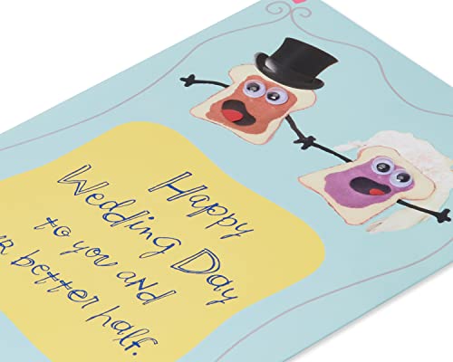 American Greetings Funny Wedding Card for Couple (Peanut Butter and Jelly)