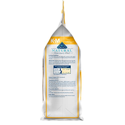Blue Buffalo Natural Veterinary Diet K+M Kidney + Mobility Support Dry Cat Food, Chicken 7-lb bag