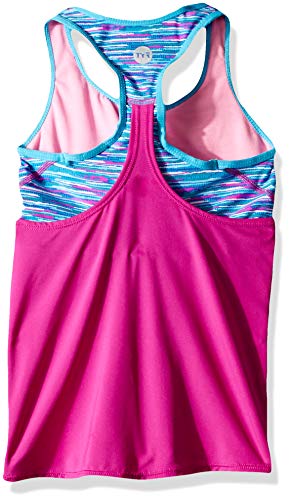 TYR Girls Sunray Ava 2 In 1 Tank, Multi, X-Large