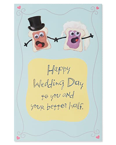 American Greetings Funny Wedding Card for Couple (Peanut Butter and Jelly)