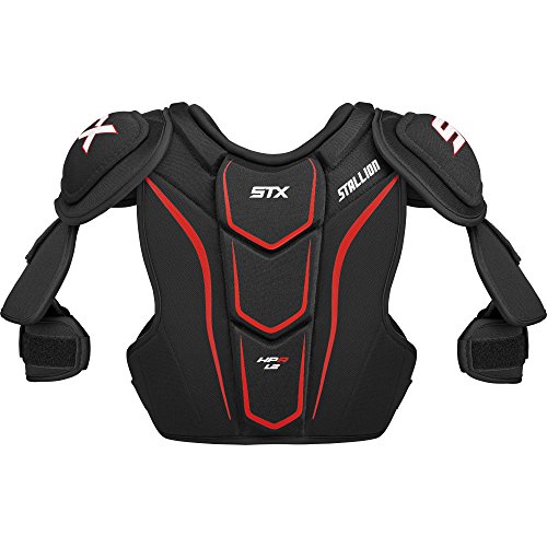STX Ice Hockey HP SPH2 SR 02 BK/RD Stallion HPR 1.2 Senior Shoulder Pad, Medium, Black/Red