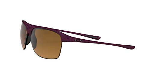 Oakley womens Oo9191 Unstoppable Sunglasses, Raspberry Spritzer/Brown Gradient Polarized, 65 mm US