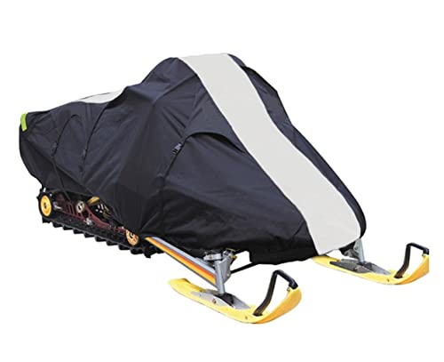 600D Snowmobile Travel and Storage Cover Compatible for 2010-2013 Model Year Polaris 600 Rush Sleds. Slush and Mud Protection