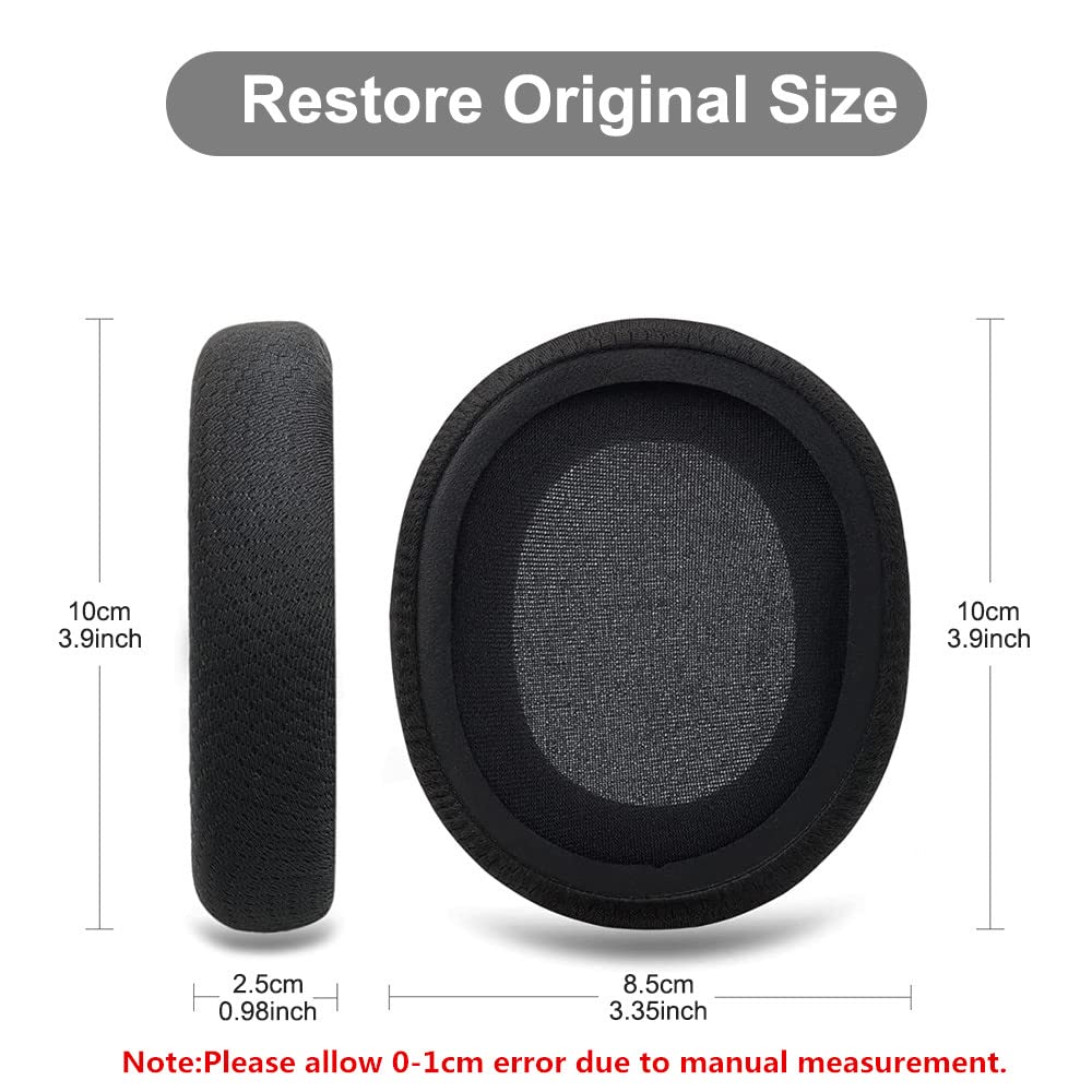 Arctis 9X Replacement Earpad Arctis Raw Ear Cushion Pads Compatible with SteelSeries Arctis1 Arctis3 Arctis5 Arctis7 Arctis9x Arctis Pro Arctis raw Gaming Headphones