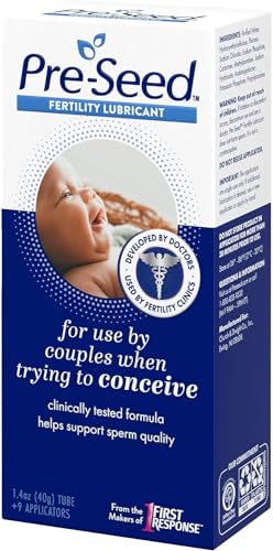 Pre-Seed Fertility Lubricant, For Use by Couples Trying to Conceive