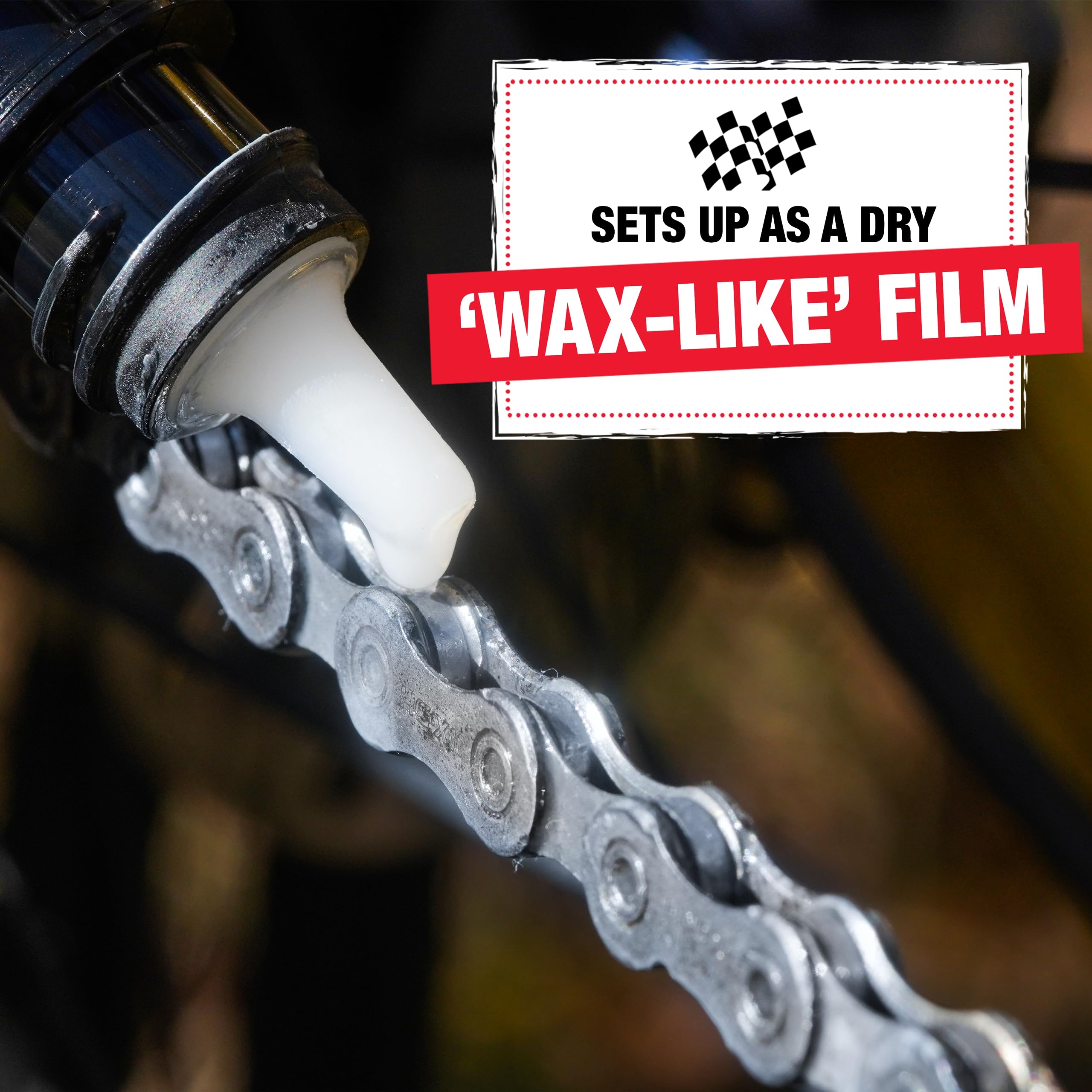 Finish Line Dry Bike Lubricant with Teflon Squeeze Bottle 8 oz.