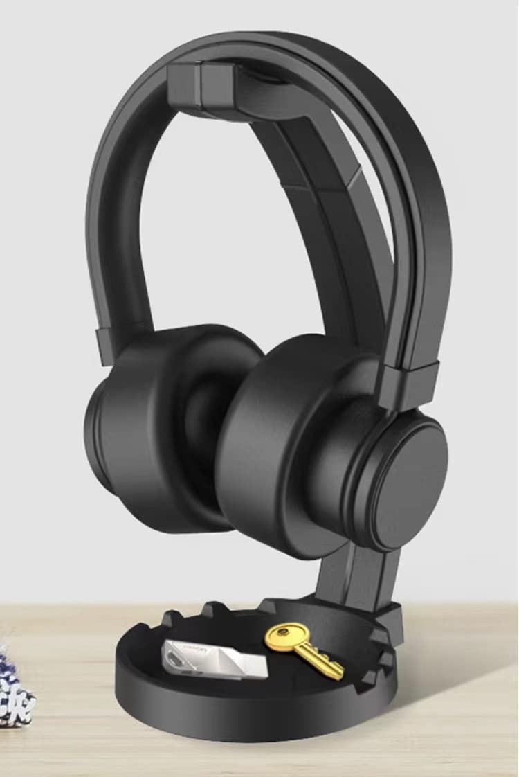 Multi-Funtions Headphone Stand Headset Holder for SteelSeries arctis 9X & arctis pro & arctis 7 Gaming Headset and Others (Black)