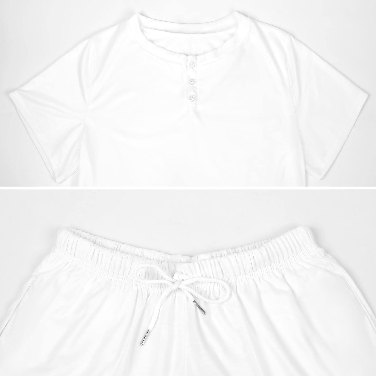 Daddy's Little Slut Women's Pajama Set Short Sleeve Sleepwear Lounge Set 2 Piece Pjs with Pocket 3XL