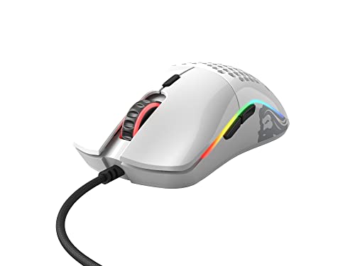 Glorious PC Gaming Race Model O Gaming-Mouse - White, Glossy