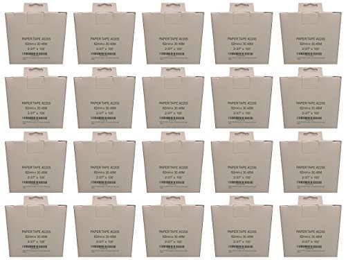 PAR 70 DK-2205. Compatible with Brother DK-2205 2-3/7" x 100' Continuous White Label (20 Pack)