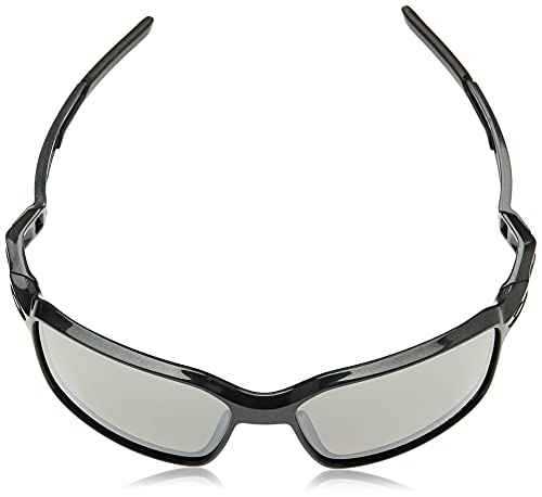 Oakley Men's OO9429 Siphon Rectangular Sunglasses, Scenic Grey/Prizm Black Polarized, 64 mm
