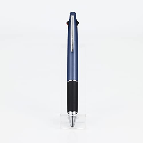 uni Jetstream Multi Pen 4 and 1, 0.38mm Ballpoint Pen (Black, Red, Blue, Green) and 0.5mm Mechanical Pencil, Body, Navy (MSXE5100038.9)