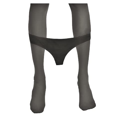 HAS Slut Wife Funny Women Fetish Underwear Black High Rise Thong, Dirty Slut Undies (Medium, Pink)