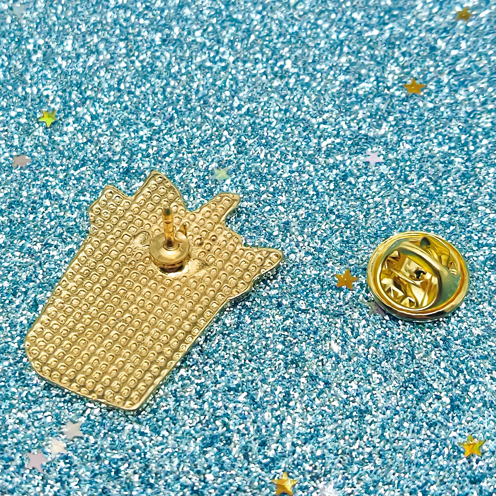 I'm A Slut For Crab Rangoons Pin - Fun Series - Enamel Lapel Pin - Plated Badge for Clothing, Bags, and Lanyards