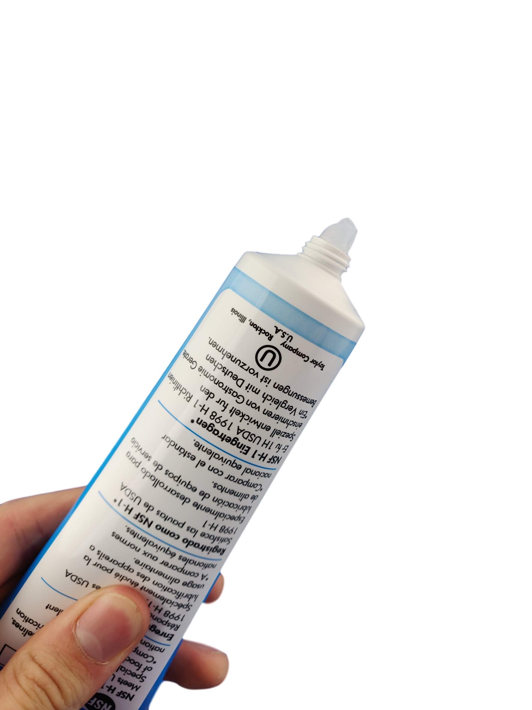 Taylor Blue Lube, 1 x Heavy Duty Sanitary Lubricant, Food Safe Lube, Soft Serve Lubricant, Compatible with: Stoelting, Taylor, 47518, 1 x 4 Oz Tubes