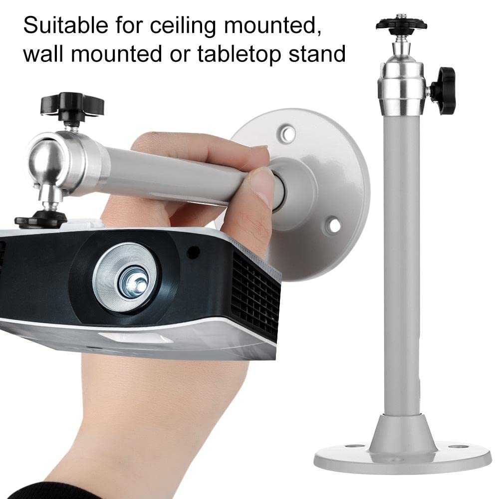 HomeSoGood 360° Universal Wall Ceiling Mount Bracket, Mini DLP LCD Video Projector Holder Stand