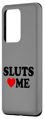 Galaxy S20 Ultra Sluts Love Me Shirt Sluts Heart Me Baby Tee Case