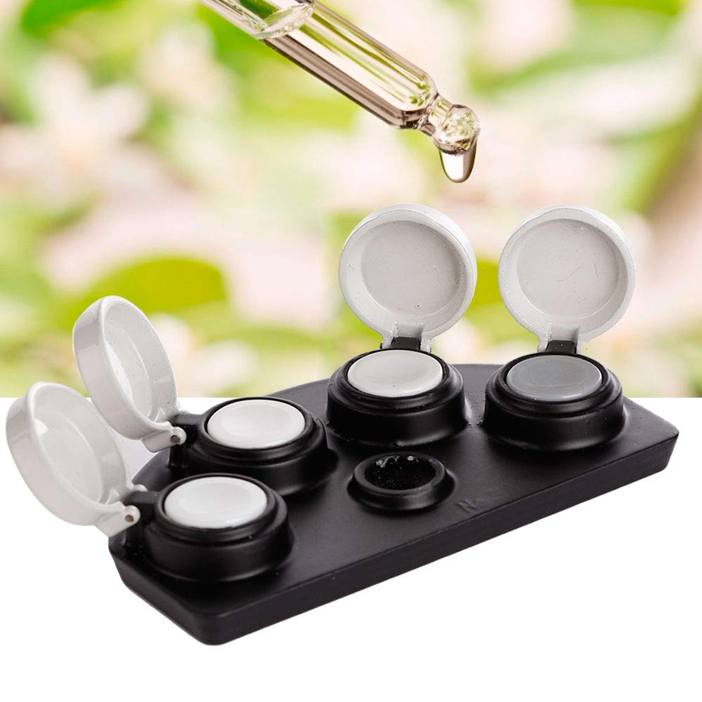 Watch Oil Dip Tool, 30180-A Watch Oiler Dish with Cover 4 Dish Watch Oil Dip Tool Watch Oiler Dish Repairing Accessory