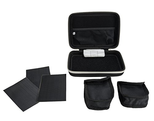 VanGoddy Black Gray Hard Shell Carrying Case Suitable for Miroir DLP Portable Pico Pocket Projectors M20 M45 M55 MP60 HD MP150A Mini MP160 MP200 Pro M220, Tilt M175 M200A, Smart M300A