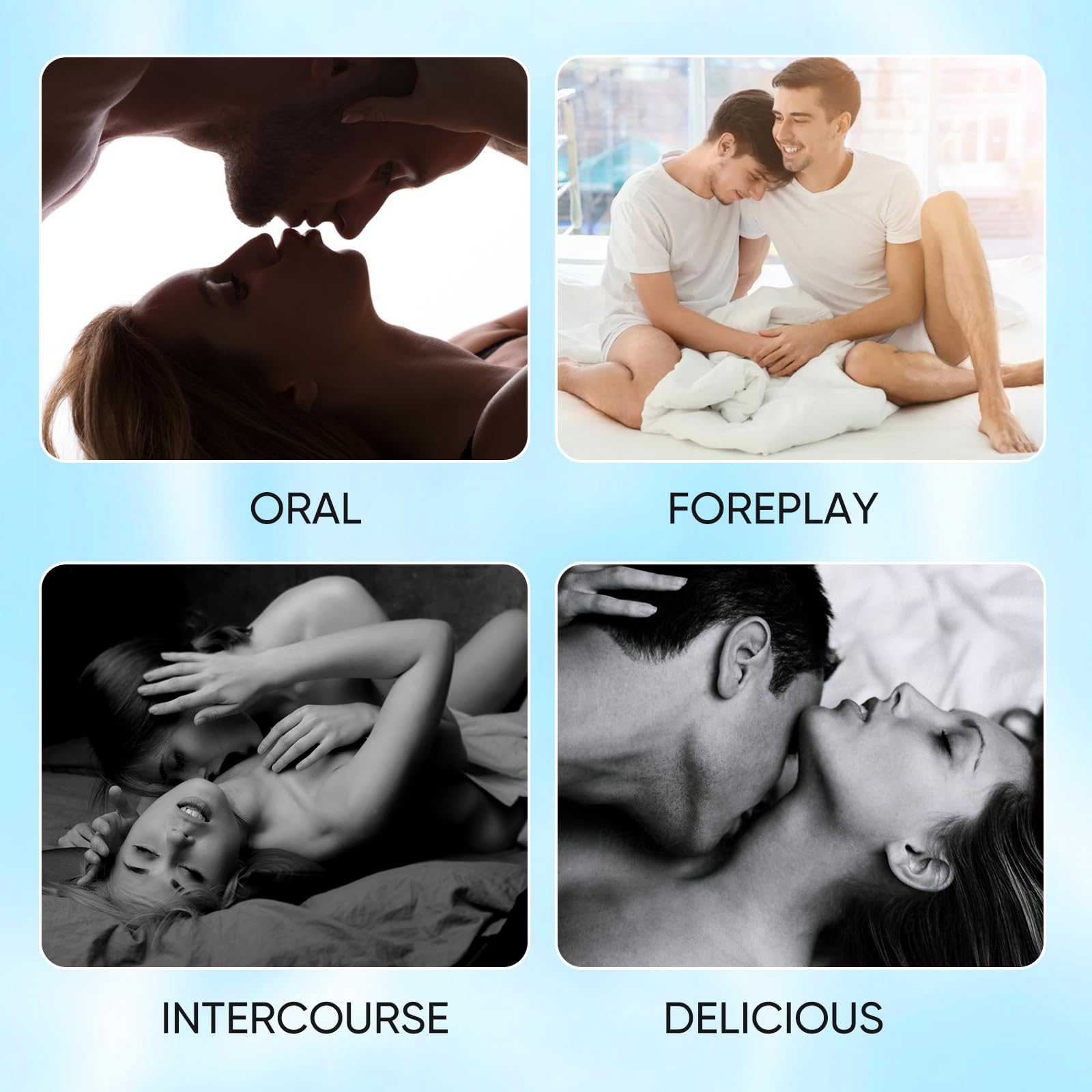 SATIN GEL Water-Based Personal Lube, Sex Lubricant, Lube for Men, Women and Couples, Plant-derived Lubricant, Toy & Condom Compatible 2 Pack