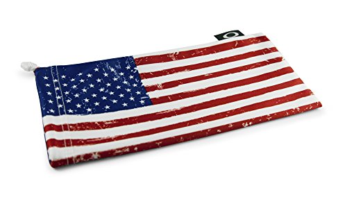 Oakley Holbrook Sunglasses (Matte Black Frame, Warm Grey Lens) with Lens Cleaning Kit and Country Flag Microbag