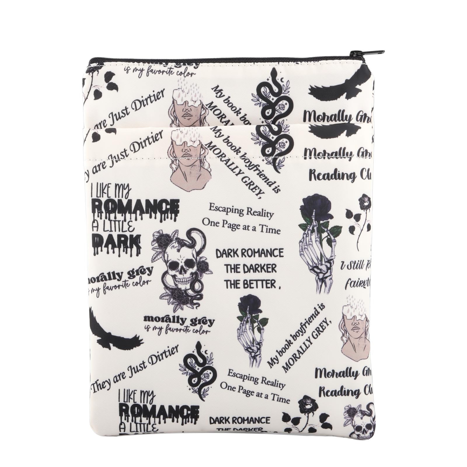 Morally Grey Book Sleeve Smut Slut Book Cover Smutty Gift Spicy Club Gift Dark Romance Lovers Gift Reader Gift Bookworm Gift (MorallyEscapingDirtierBS)
