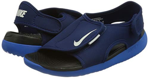 Nike Boy's Gymnastics Shoe, Blue Void Pure Platinum Signal Blue Black, 6 Big Kid