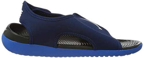 Nike Boy's Gymnastics Shoe, Blue Void Pure Platinum Signal Blue Black, 6 Big Kid