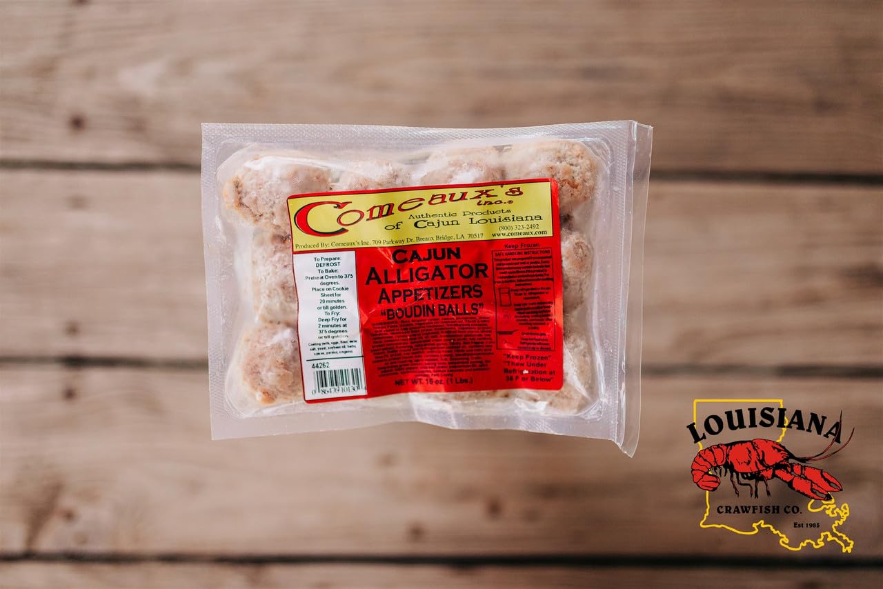 Comeaux's Alligator Boudin Balls