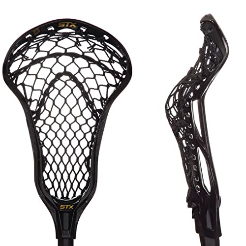 Lacrosse Unlimited STX Crux Pro with Crux Mesh 2.0 Women's Complete Stick (White)