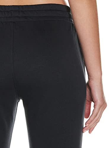 Under Armour womens Rival Fleece Joggers , Black (001)/White , Large