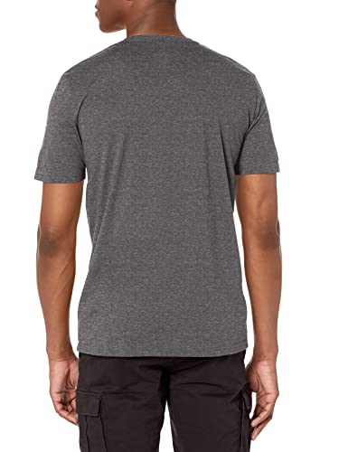 Oakley O Bark Short Sleeve T-Shirt, Grey Heather/Stone Grey, Large