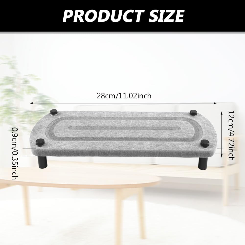 Bathroom Counter Tray, Sink Caddy Stone, 2 Pcs Stone Tray Instant Dry Sink Tray, Bathroom Sink Caddy Strong Water Absorption Sink Caddy, Kitchen Sink Accessories for Bathroom Kitchen(Gray+White)