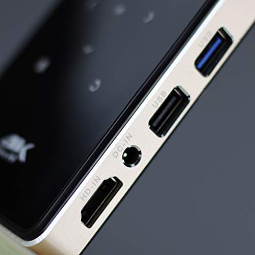 N/A Mini Portable DLP Android Projector, Home Theater Support 4K Mobile Phone ( Size : 8GB )