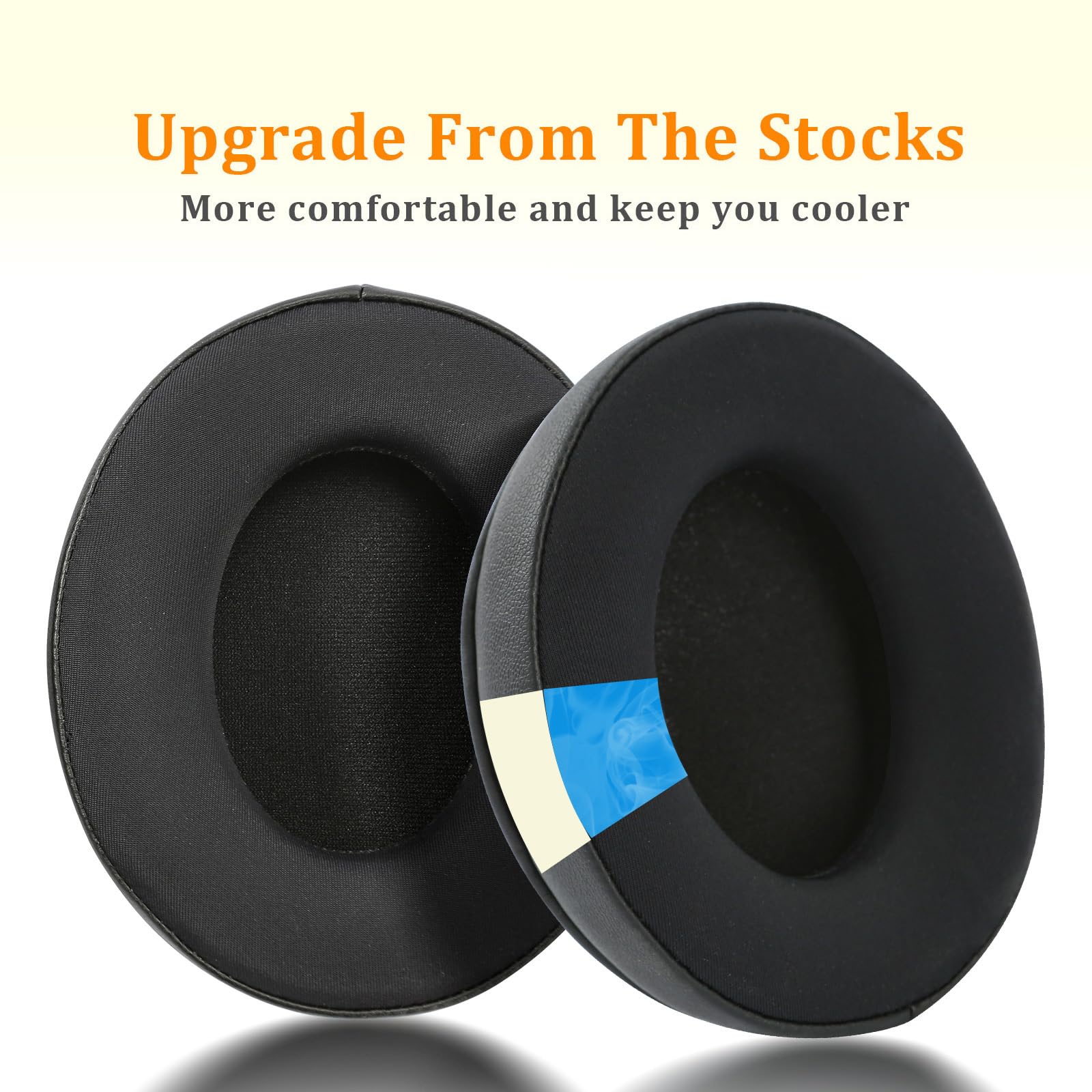 Arctis 7/5/3/1 Earpads Cooling Gel Arctis 9X/Pro Ear Cushions Upgrade Ear Pads Parts Replacement for SteelSeries Arctis 1/3/5/7/7+/7P/7P+/7X/7X+/9/9X/Pro/Prime Headsets